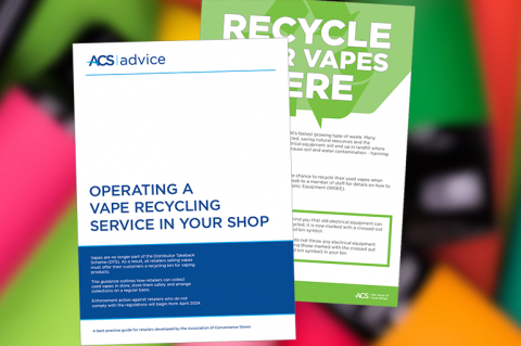 ACS Launches Guidance on New Vape Recycling Rules | ACS | The ...